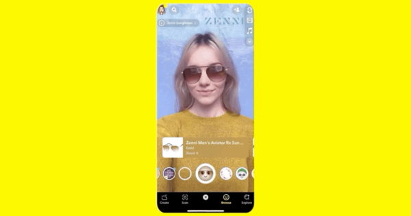 Snap Introduces Catalog-Powered AR Shopping Lenses