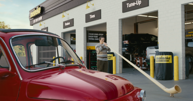Meineke's Funny New Ads Teach Us How to Pronounce Its Name
