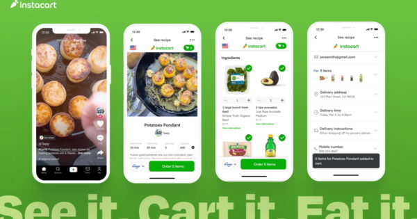 Instacart Debuts Shoppable Recipes With TikTok, Hearst Magazines, Tasty
