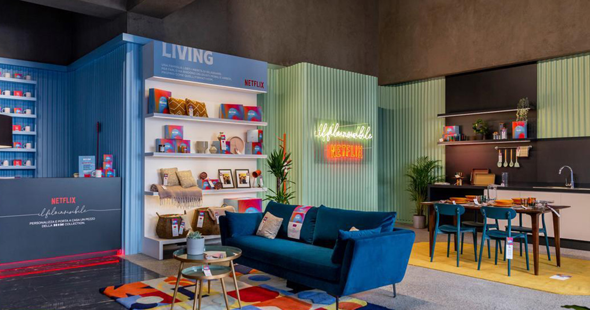 Netflix Pop-Up Store Promotes Same-Gender Parental Message
