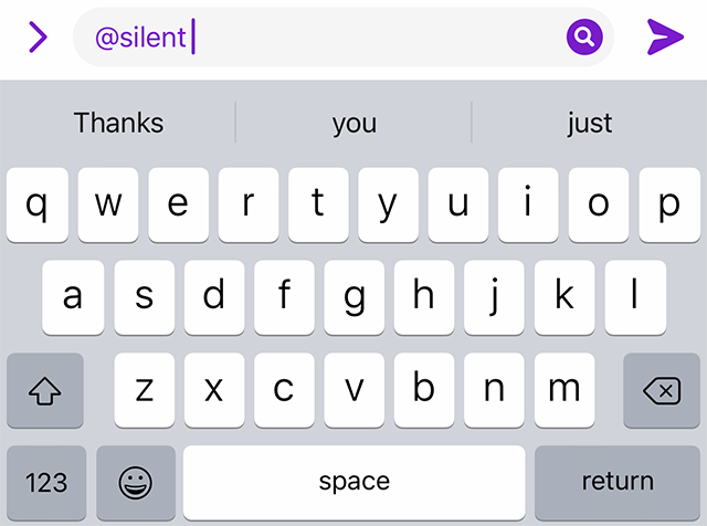 Messenger: How to Use Shortcuts