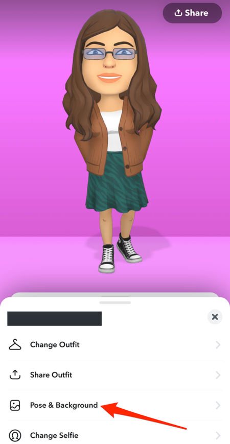 Snapchat: How to Change Your Bitmoji's Pose