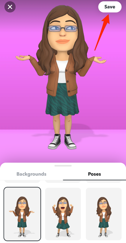 Snapchat: How to Change Your Bitmoji's Pose