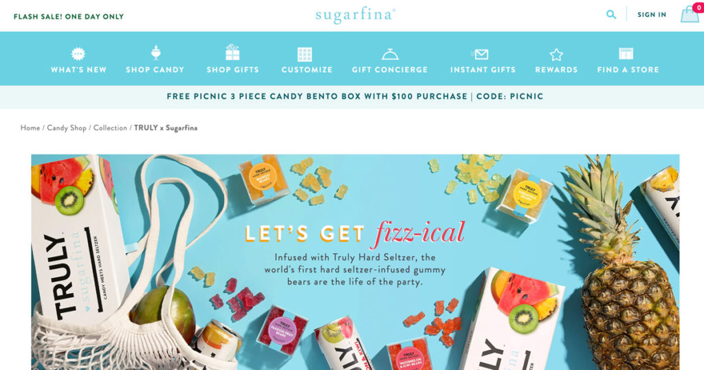 Sugarfina and Adobe Sweeten Their Partnership With BOPIS