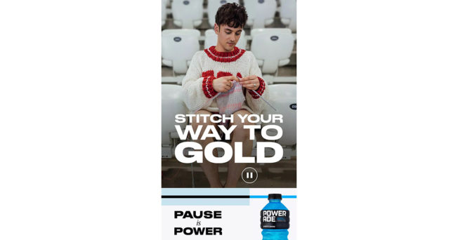 Powerade Encourages Star Athletes to 'Pause'
