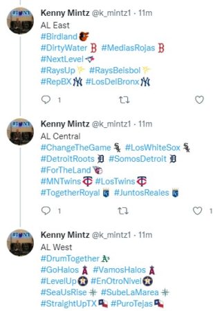 Twitter Unveils Hashtag-Triggered Emojis for All 30 MLB Clubs