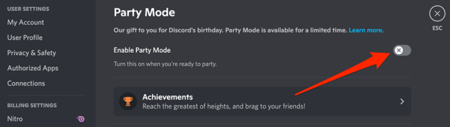 Discord: How to Turn Party Mode On or Off
