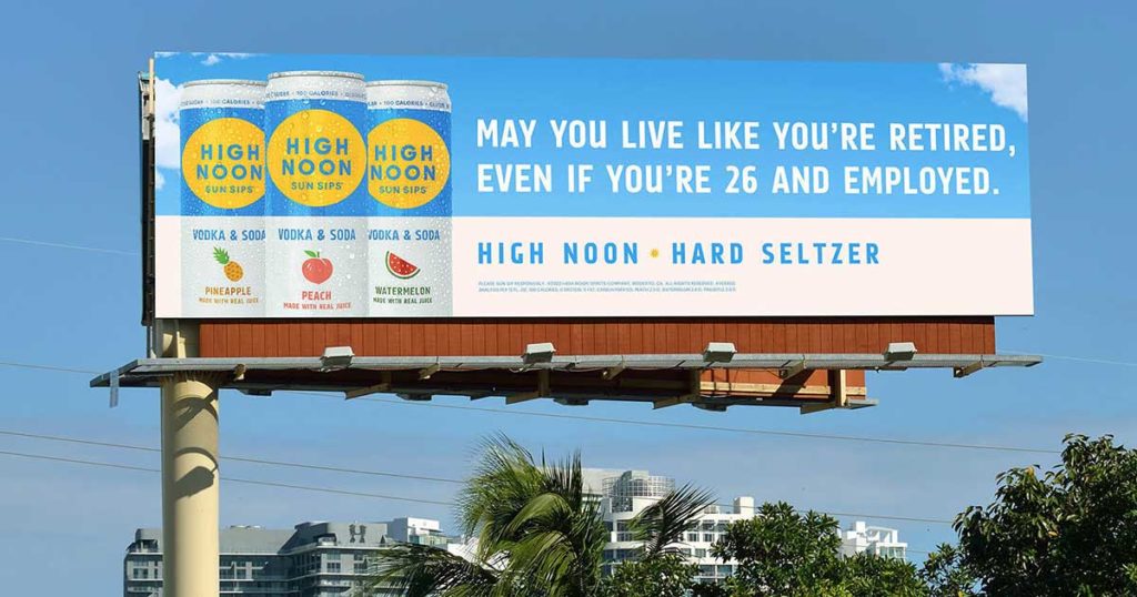 High Noon Drinks Trot Out Warm One-Liners for Summer Campaign | Adweek