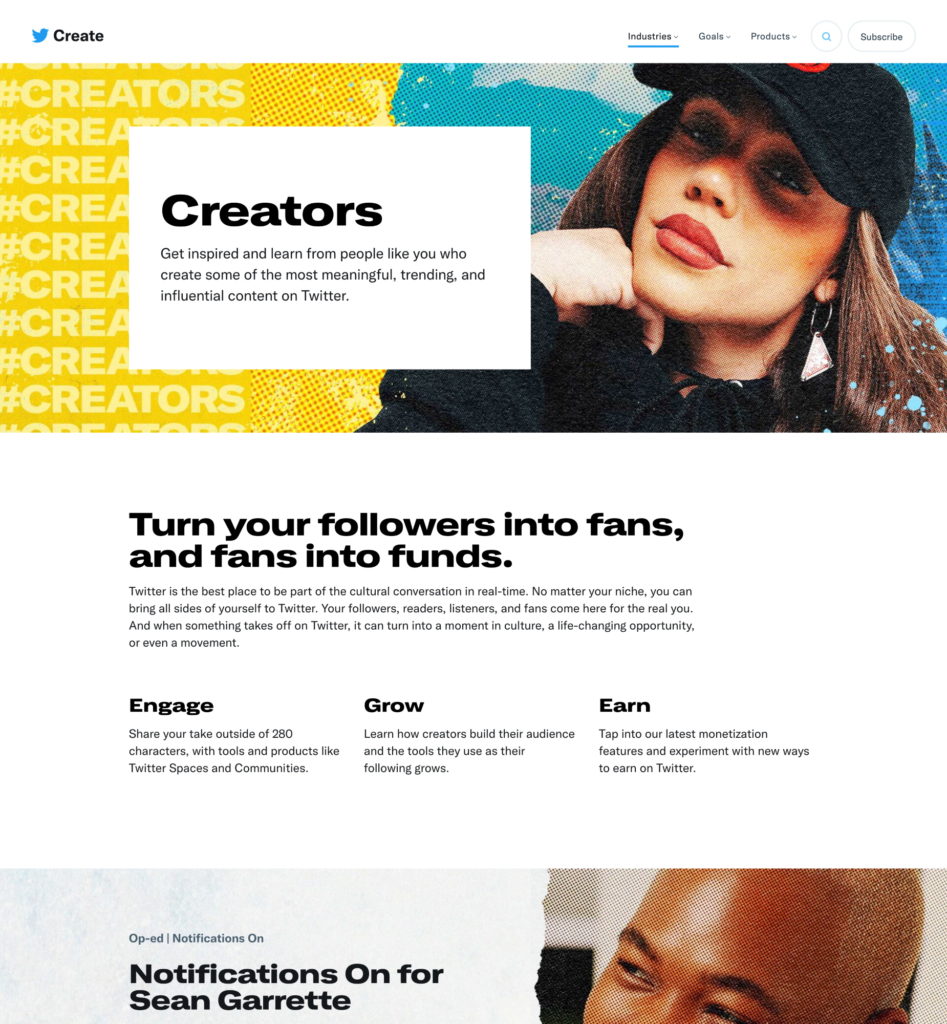 Twitter Media Becomes Twitter Create