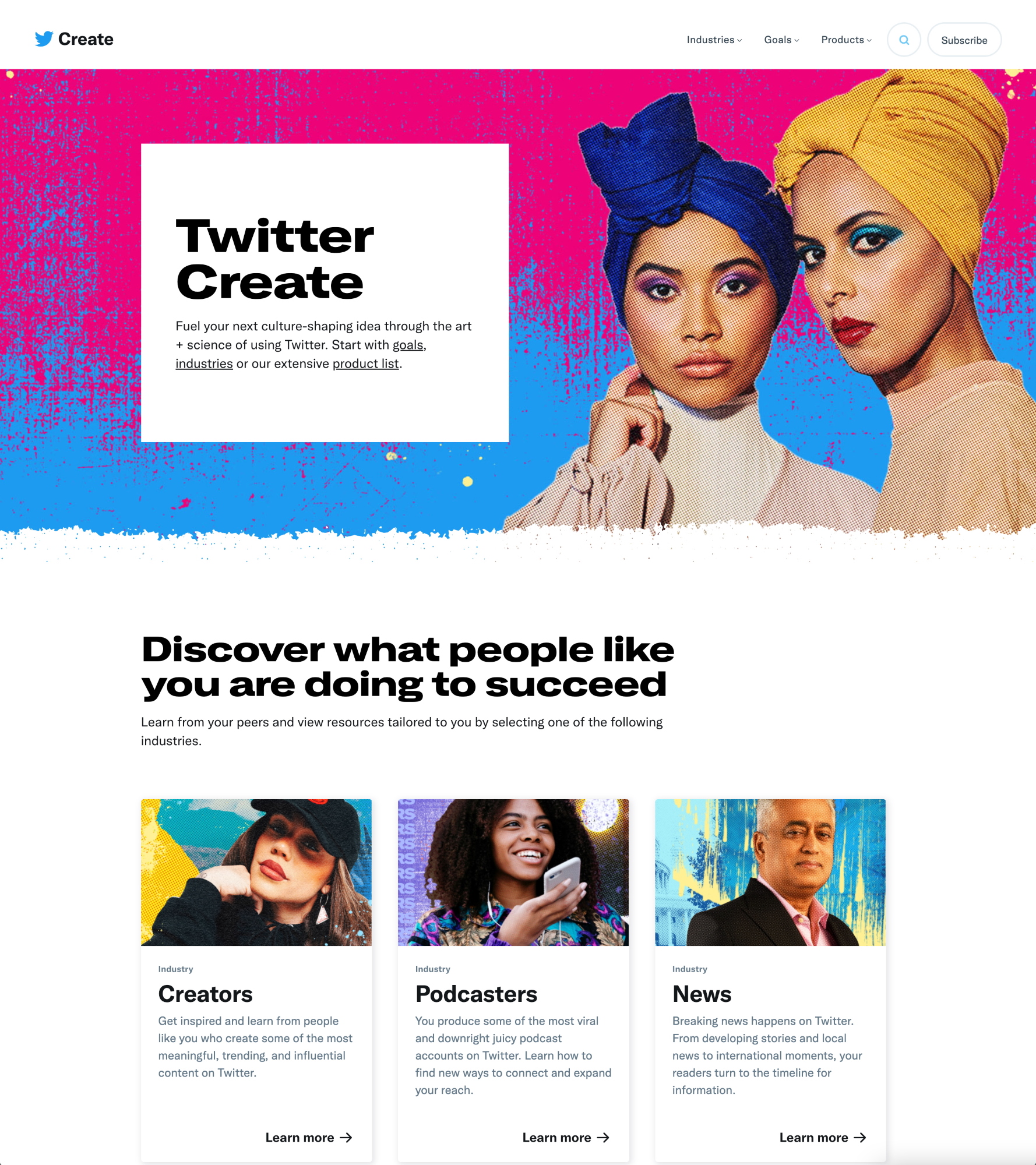 Twitter Media Becomes Twitter Create