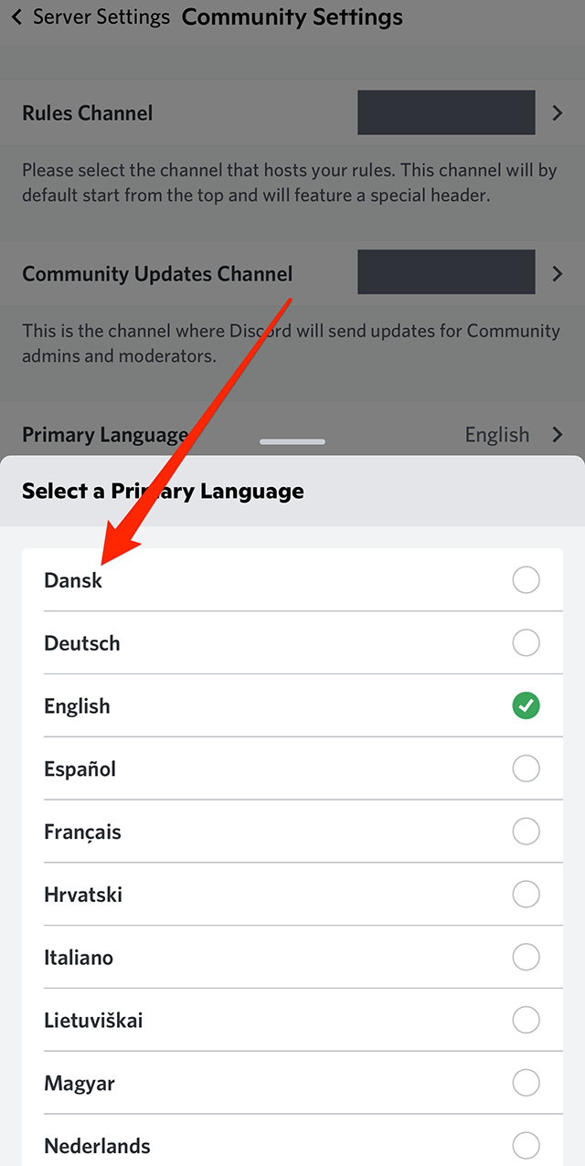 Discord: How to Change Your Server's Primary Language on Mobile