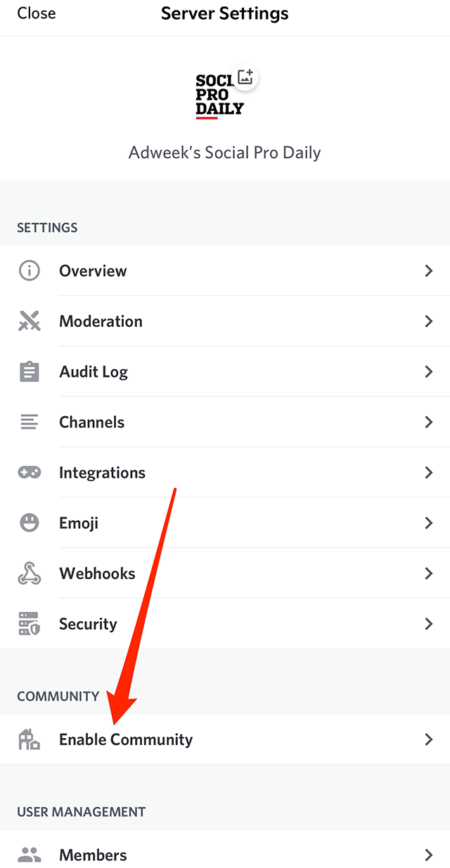 Discord: How to Turn a Server Into a Community Server