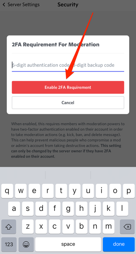 Discord: How to Require Two-Factor Authentication for Server Moderators