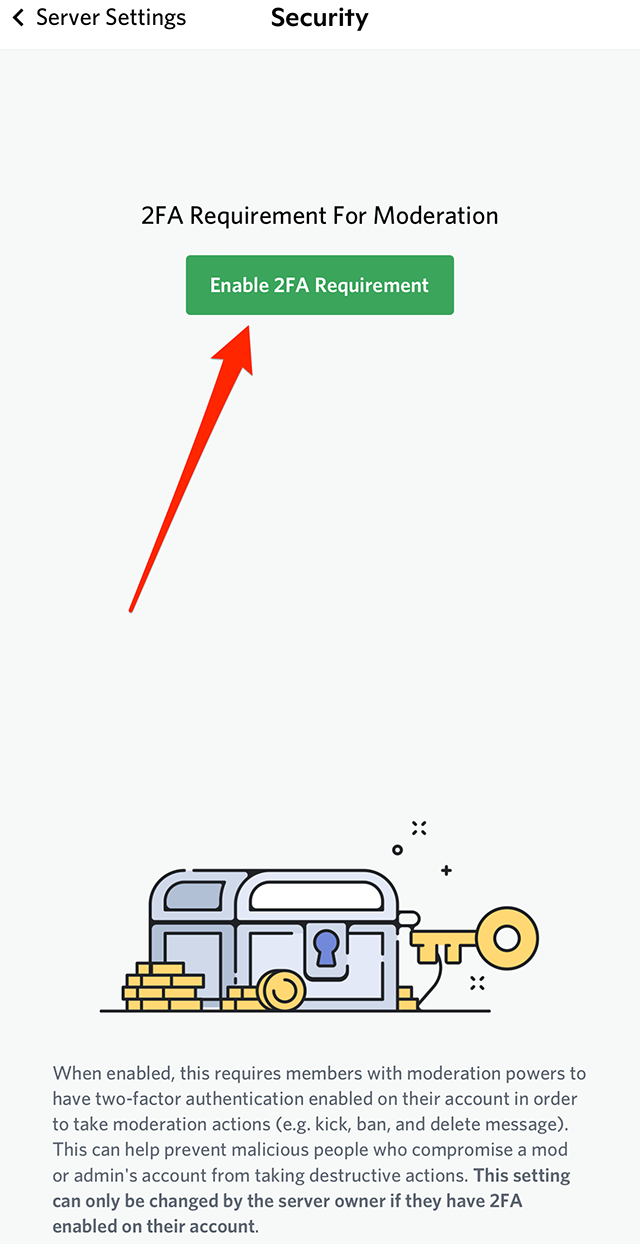 Discord: How to Require Two-Factor Authentication for Server Moderators