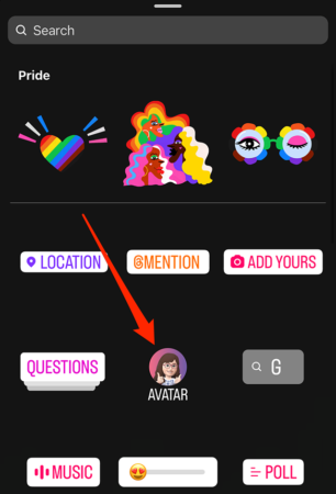 Instagram: How to Use Avatar Stickers in Stories