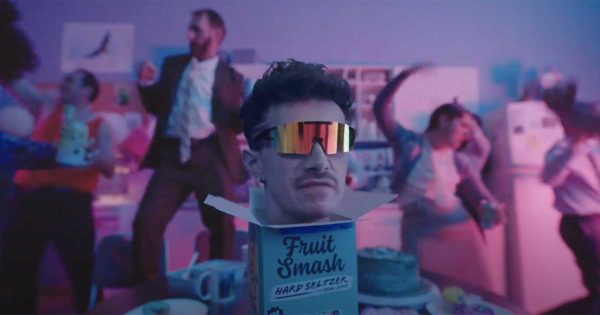 Disembodied Head Gets the Party Going in New Hard Seltzer Ads