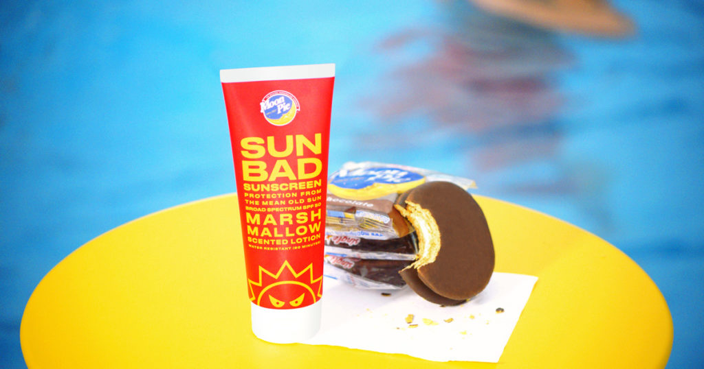 MoonPie Releases Marshmallow-Scented Sunscreen