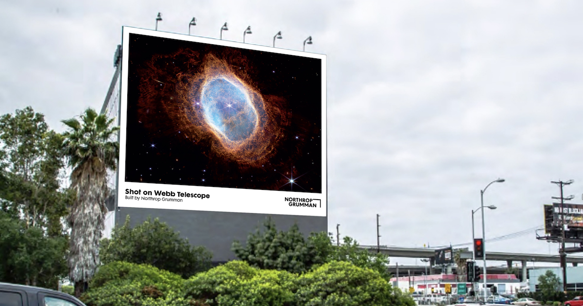 Northrop Grumman Unveils 'Not Shot On An iPhone' OOH Ads