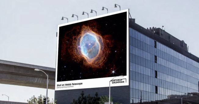 Northrop Grumman Unveils 'Not Shot On An iPhone' OOH Ads