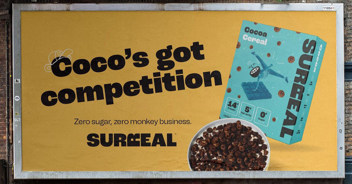 New Cereal Brand Surreal Takes Aim at Breakfast Brand Icons