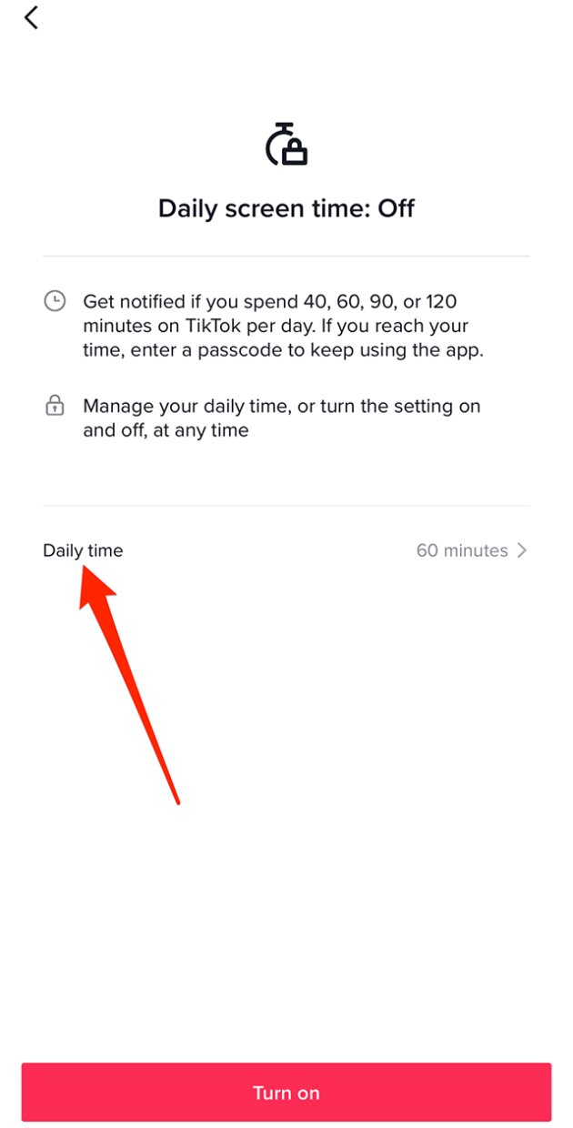 TikTok: How to Turn On Daily Screen Time Notifications