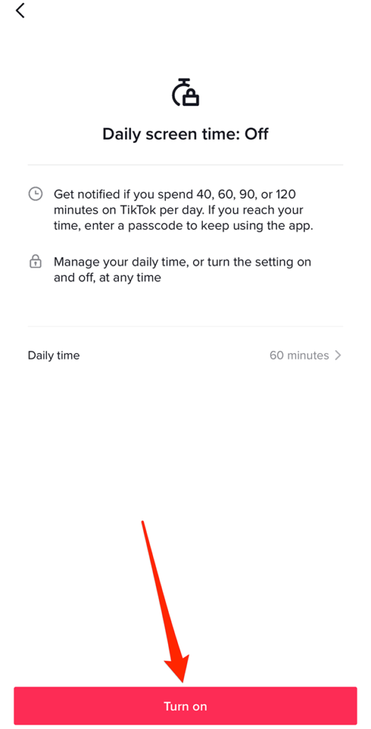 TikTok: How to Turn On Daily Screen Time Notifications