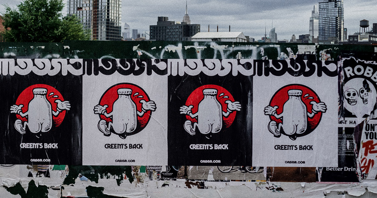 Creem Magazine Returns With Trippy Ad Starring a Headless Bat