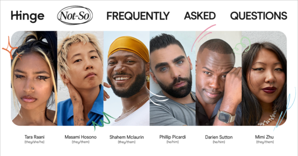 Hinge Answers Infrequently Asked Questions on Queer Dating