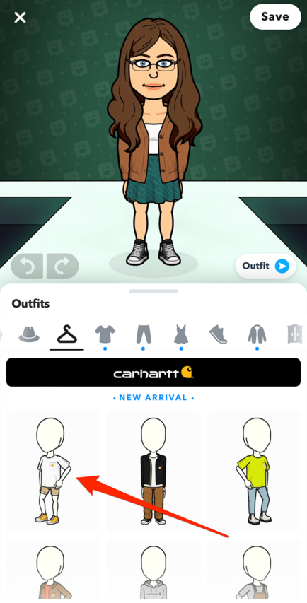 Snapchat: How to Use the Carhartt Bitmoji Outfits