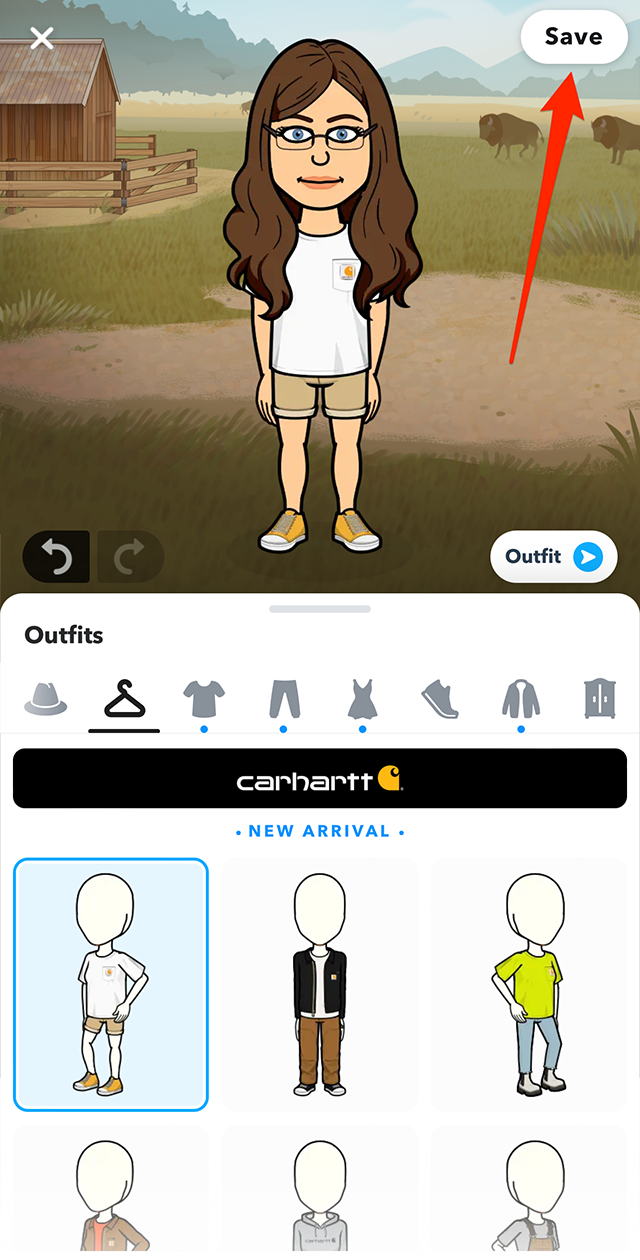 Snapchat: How to Use the Carhartt Bitmoji Outfits