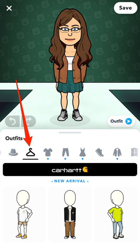 Snapchat: How to Use the Carhartt Bitmoji Outfits
