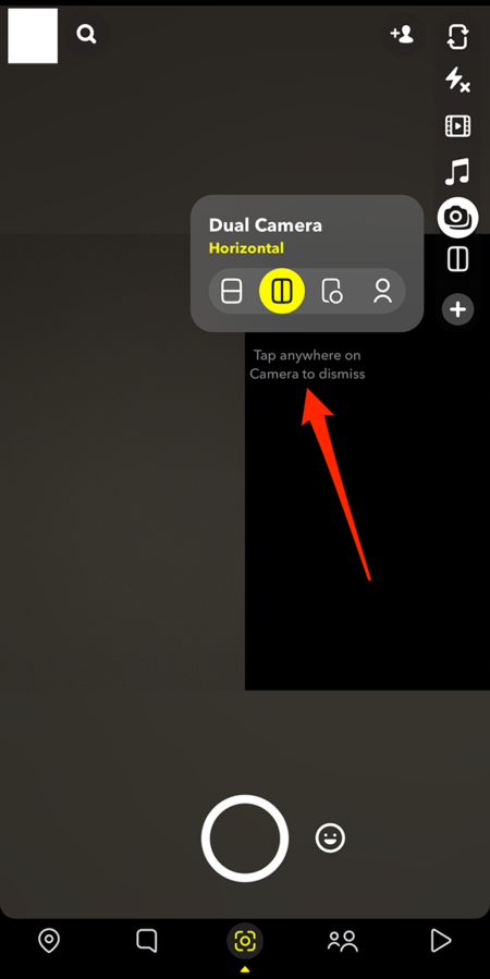 Snapchat: How to Use the Dual Camera Feature