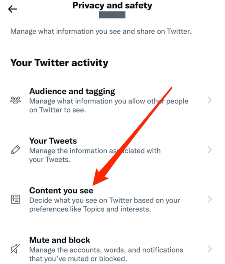 Twitter: How to Change Your Interests