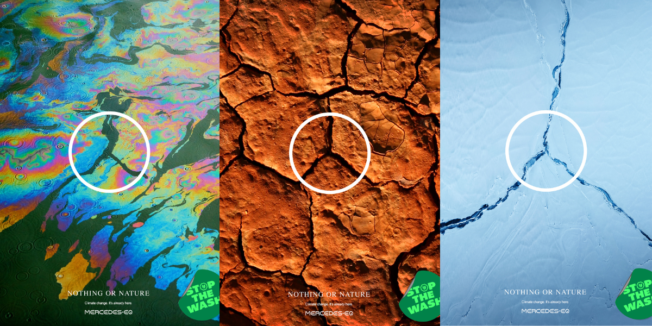 These Nature Ads Call Out Mercedes-Benz for 'Greenwashing'