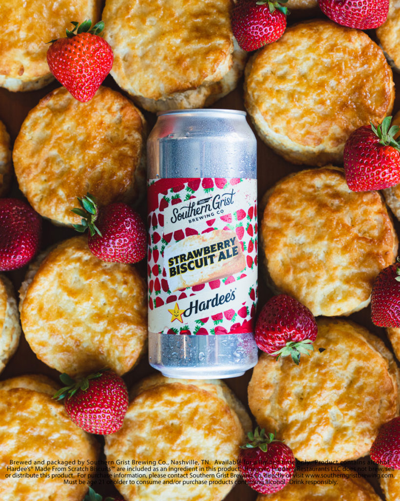 Hardee's Debuts Strawberry Biscuit Ale as an Homage to Its Hot-Selling ...