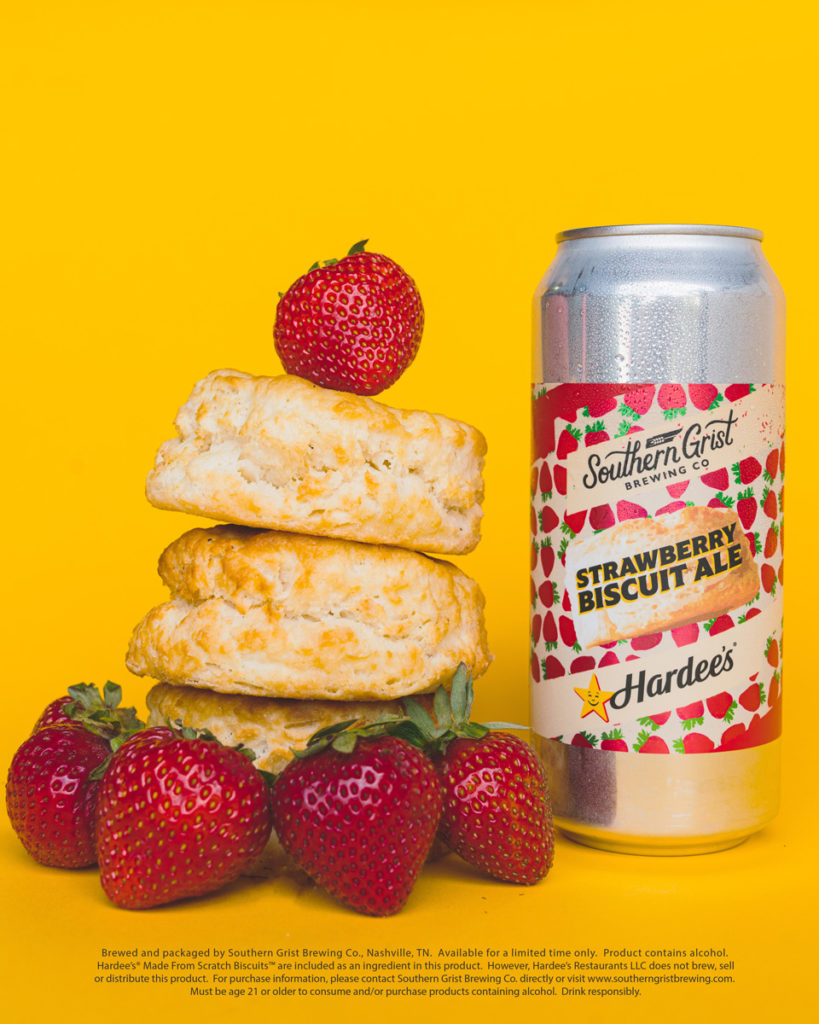 Hardee's Debuts Strawberry Biscuit Ale as an Homage to Its Hot-Selling ...