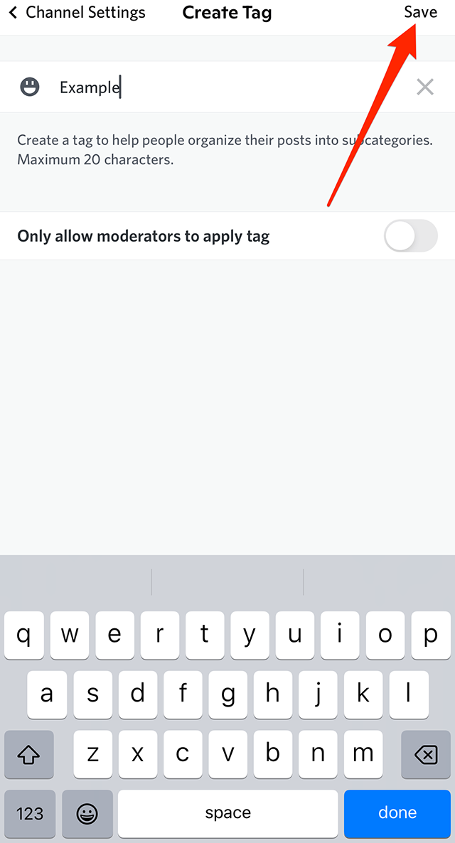 Discord: How to Add Tags to a Forum Channel