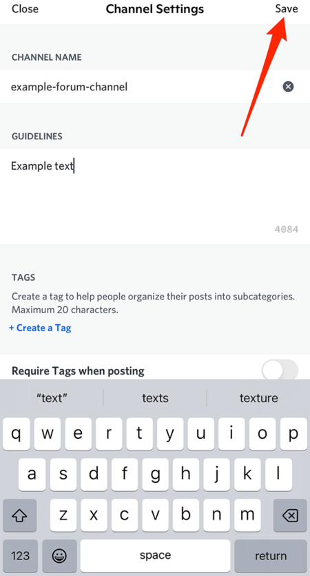 Discord: How to Add Guidelines to a Forum Channel