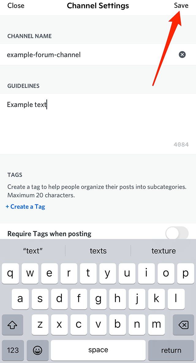 Discord: How to Add Guidelines to a Forum Channel