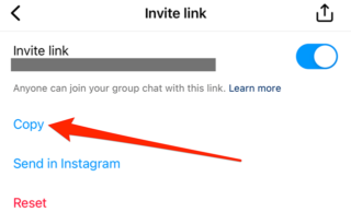 Instagram: How to Use Group Invite Links