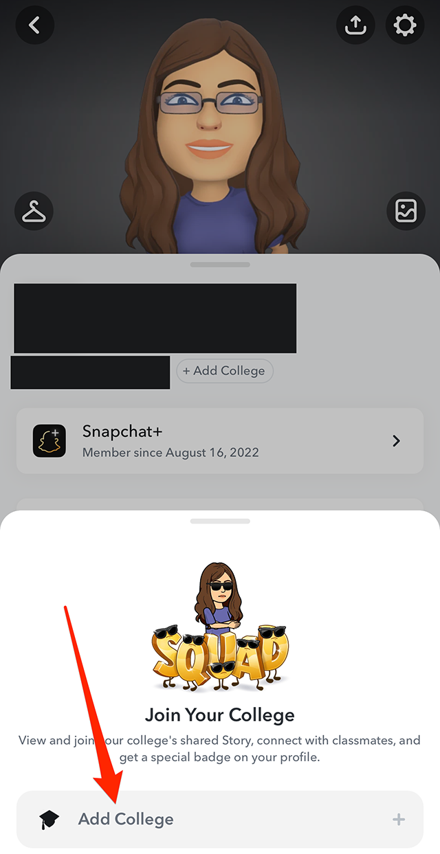 Snapchat: How to Add Your College to Your Profile
