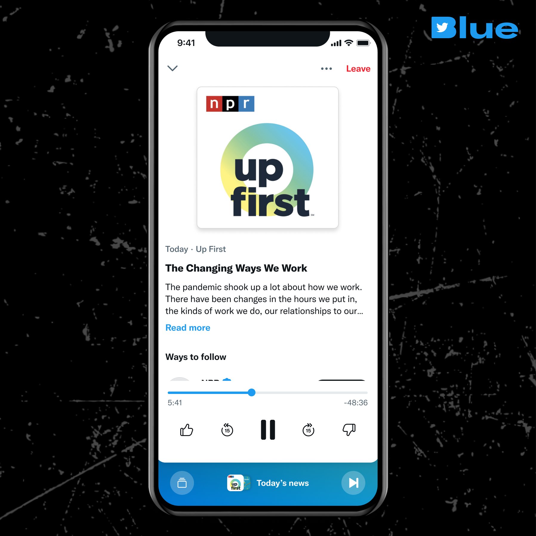 Revamped Twitter Spaces Tab, Including Podcasts, Comes to Twitter Blue