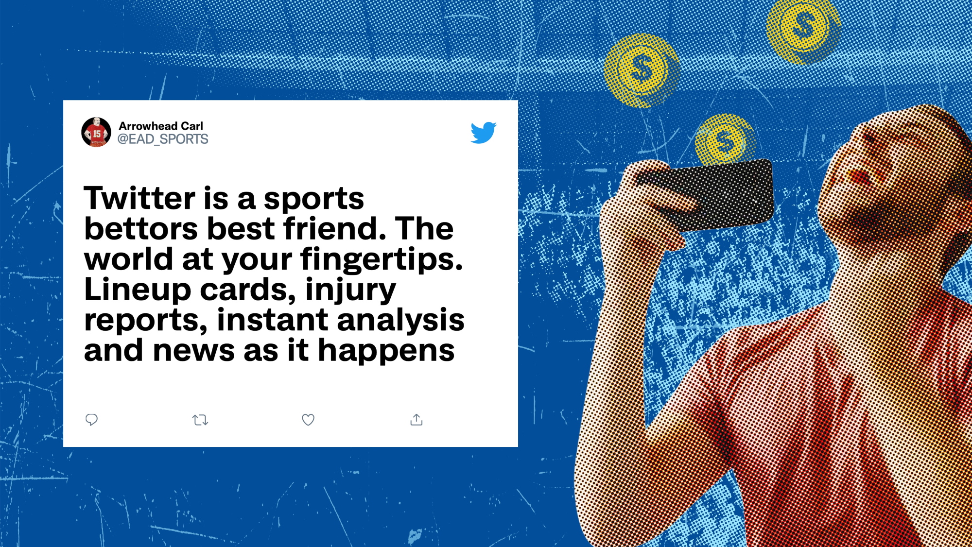 36% of Sports Bettors Cite Twitter as Their No. 1 Information Source