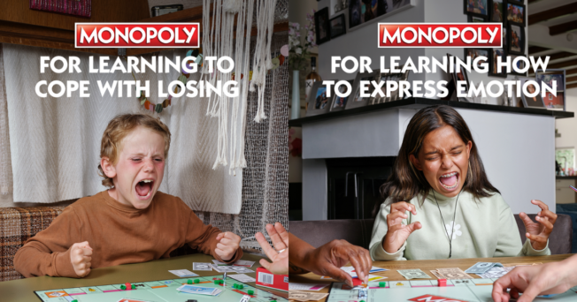 Hasbro Campaign Explains Why Monopoly Is Good for Kids