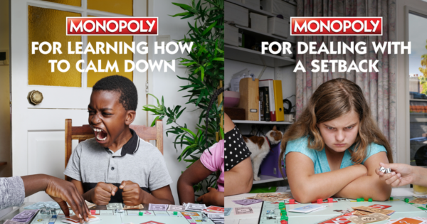 Hasbro Campaign Explains Why Monopoly Is Good for Kids