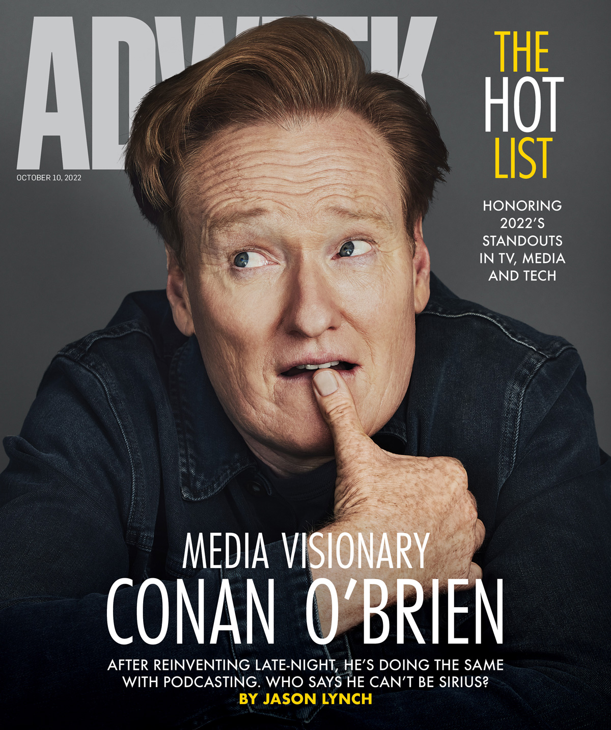 Conan O'Brien Is Adweek's 2022 Media Visionary | Adweek