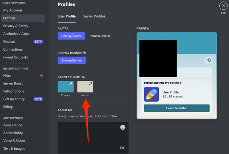 Discord Nitro: How to Change Your Profile Theme on Desktop