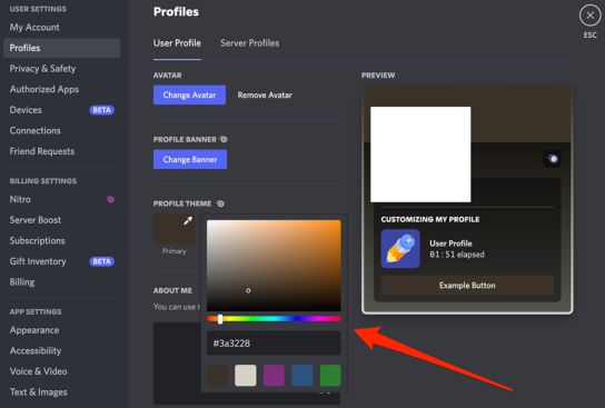 Discord Nitro: How to Change Your Profile Theme on Desktop