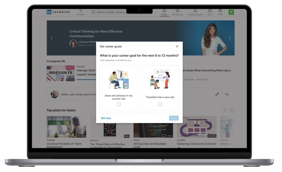 LinkedIn Sharpens Focus on Helping Members Find New Roles at Their Current Companies