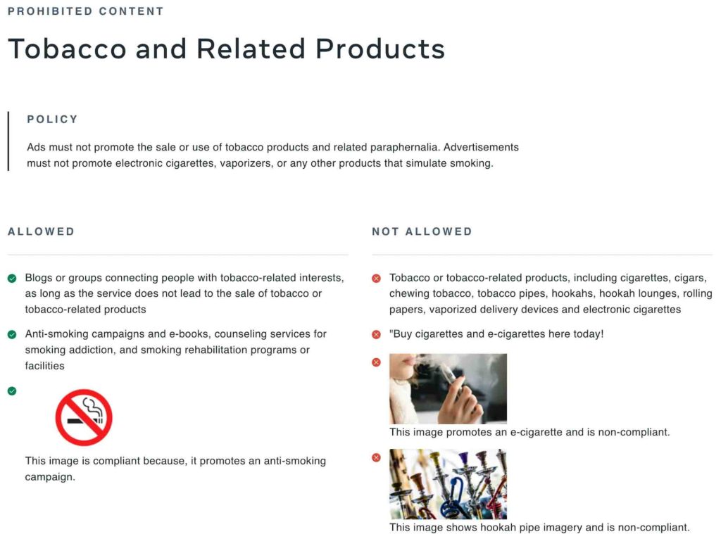 Meta Advertising Policies Renamed Meta Advertising Standards